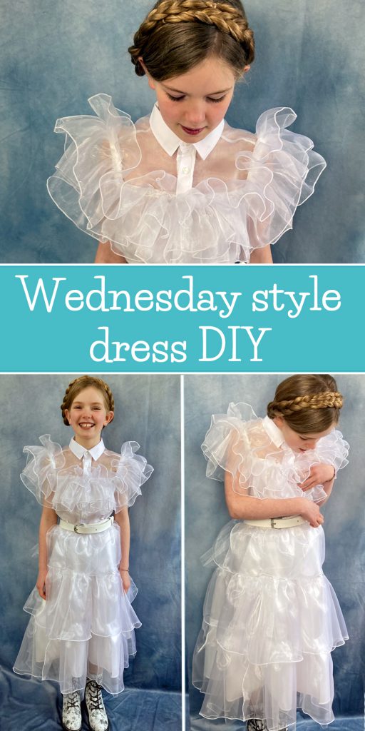 Kleid à la Wednesday Addams Raven dress nähen | Wednesday Kleid nähen ...